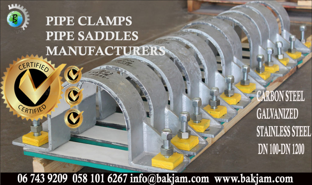 PIPE RACK FABRICATION-FABRICATORS-SADDLES-CLAMPS