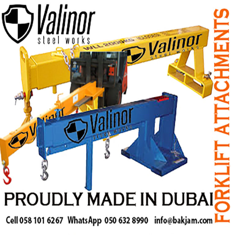 FORKLIFT ATTACHMENTS FOR PIPE HANDLING JIBS BOOMS