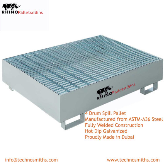 GALVANIZED PALLET CONVERTERS STACKABLE