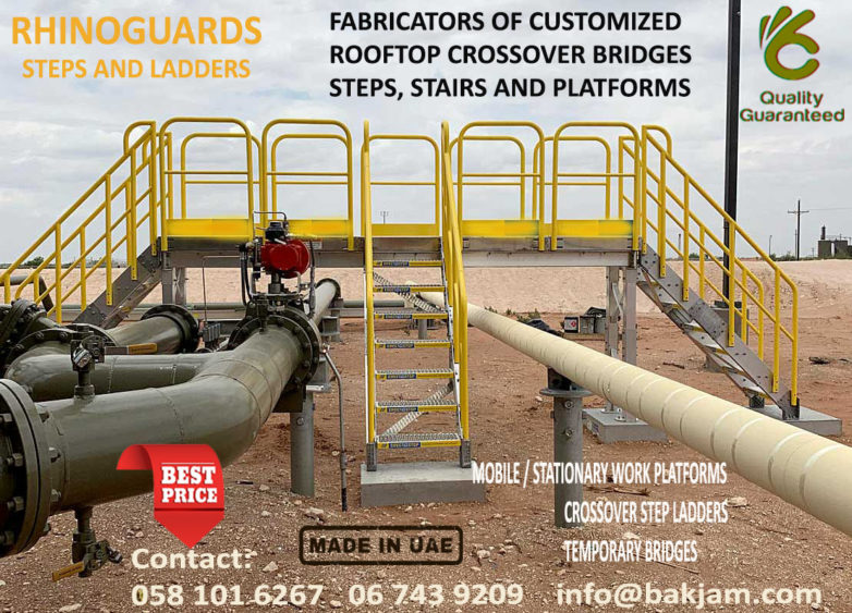 WORK PLATFORMS-CROSSOVER BRIDGES-LADDERS-