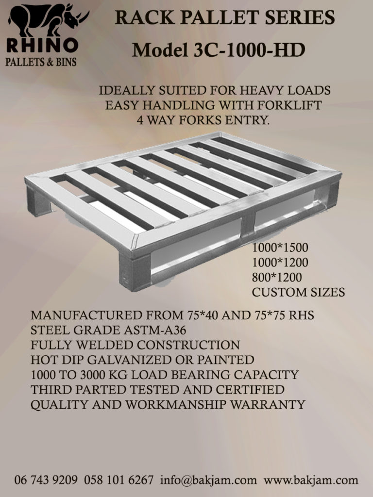 STEEL PALLETS and converters galvanized cold store pallets