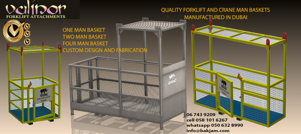 cantilever-man basket-crane-man baskets